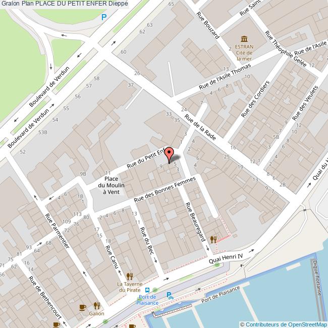 Place du PETIT ENFER Dieppe