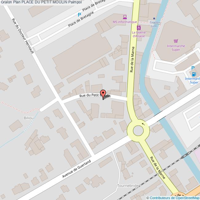 Place du PETIT MOULIN Paimpol