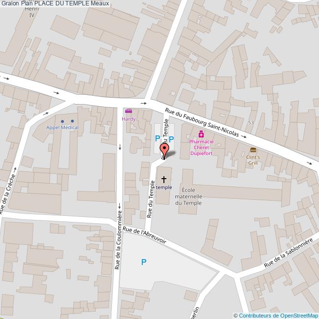 Place du TEMPLE Meaux