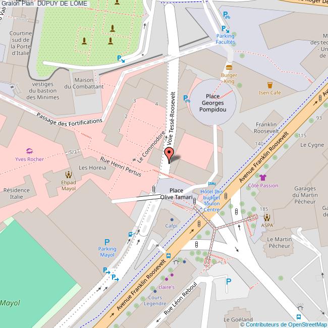 Place DUPUY DE LÔME Toulon