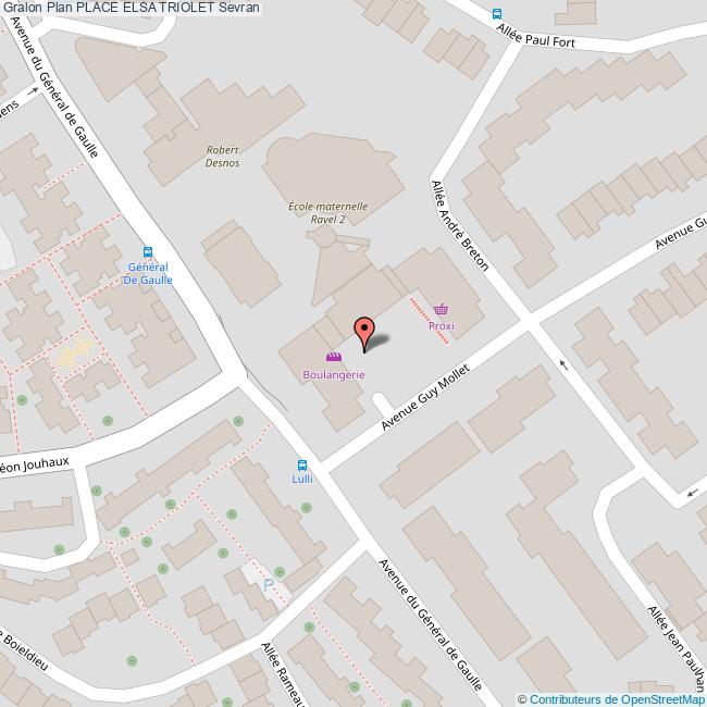 Place ELSA TRIOLET Sevran