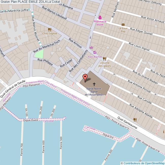 Place ÉMILE ZOLA La Ciotat