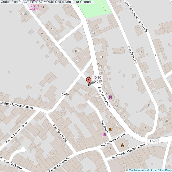 Place ERNEST MONIS Châteauneuf-sur-Charente