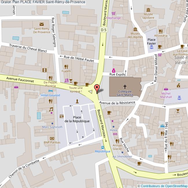 Place FAVIER Saint-Rémy-de-Provence