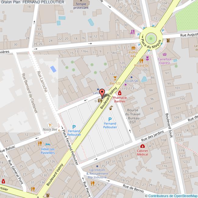 Place FERNAND PELLOUTIER Albi