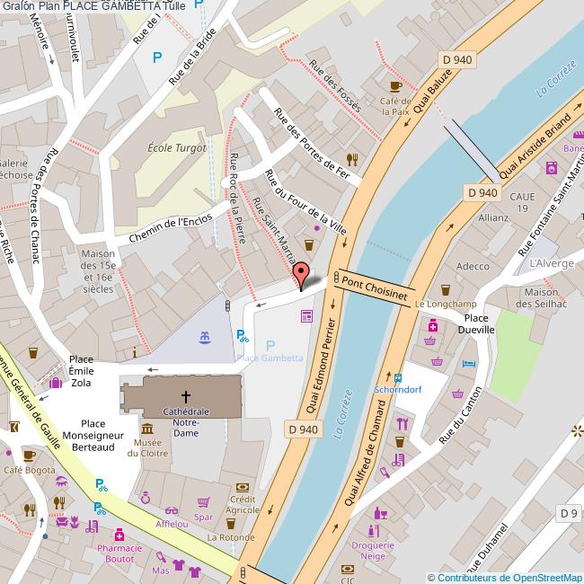 Place GAMBETTA Tulle