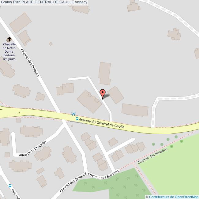 Place GÉNÉRAL DE GAULLE Annecy