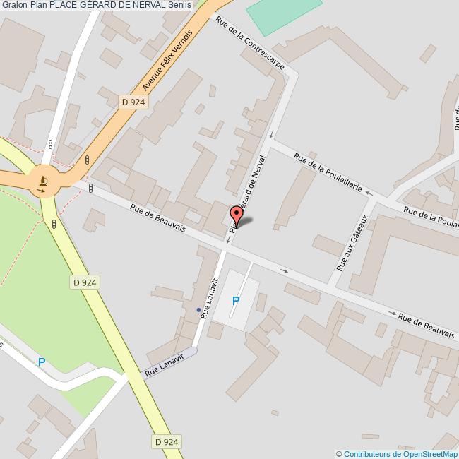 Place GÉRARD DE NERVAL Senlis