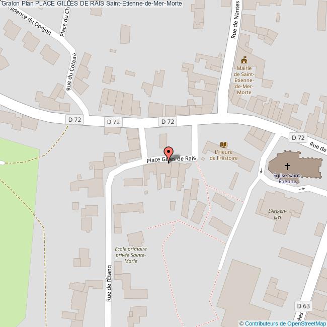 Place GILLES DE RAIS Saint-Etienne-de-Mer-Morte