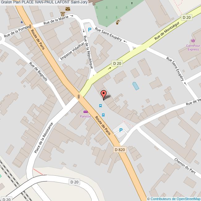 Place IVAN-PAUL LAFONT Saint-Jory