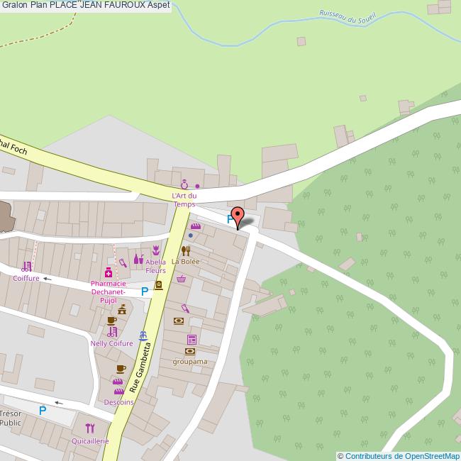 Place JEAN FAUROUX Aspet