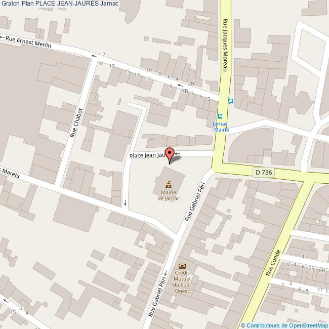 Place JEAN JAURÈS Jarnac