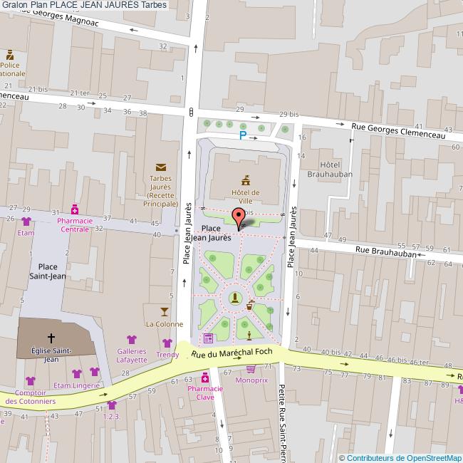 Place JEAN JAURÈS Tarbes