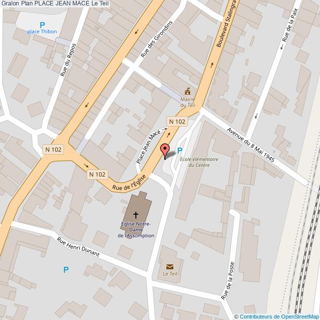 Place JEAN MACÉ Le Teil