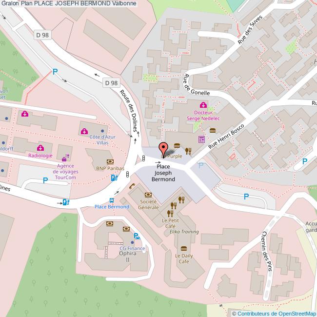 Place JOSEPH BERMOND Valbonne