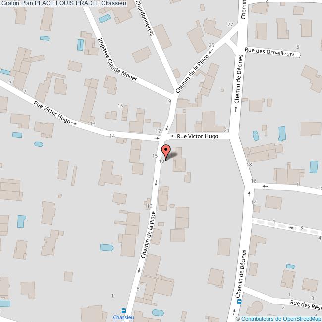 Place LOUIS PRADEL Chassieu