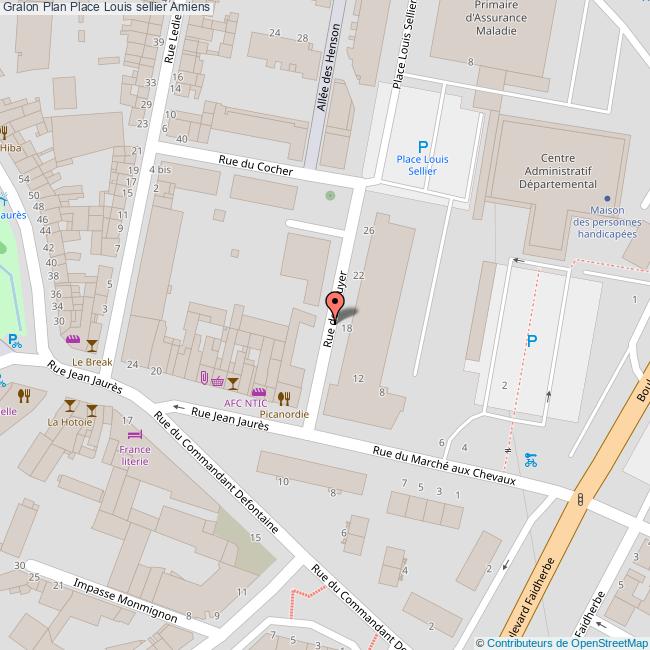 Place Louis sellier Amiens