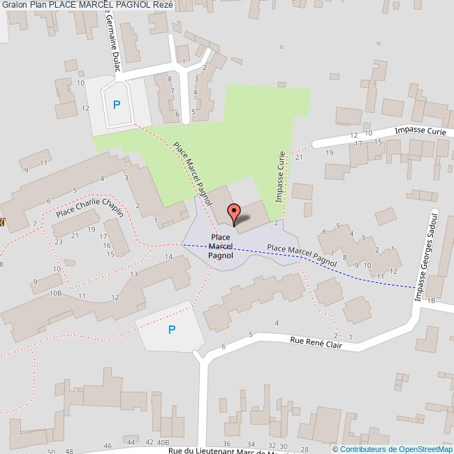 Place MARCEL PAGNOL Rezé