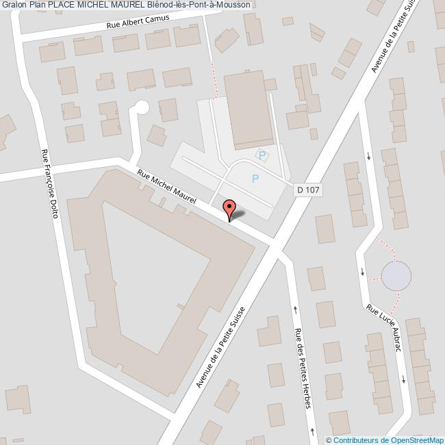 Place MICHEL MAUREL Blénod-lès-Pont-à-Mousson