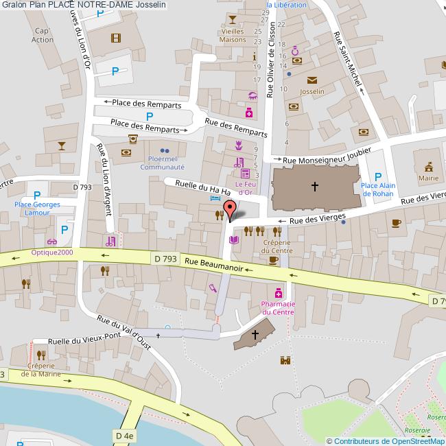 Place NOTRE-DAME Josselin