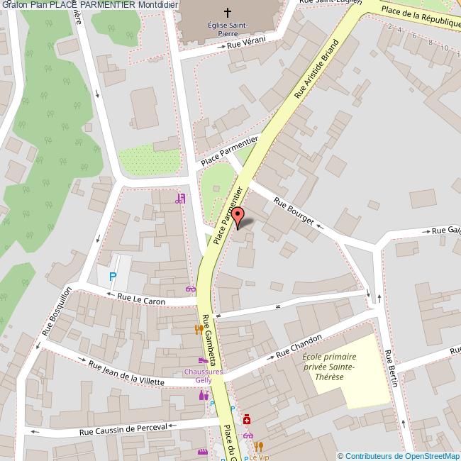 Place PARMENTIER Montdidier