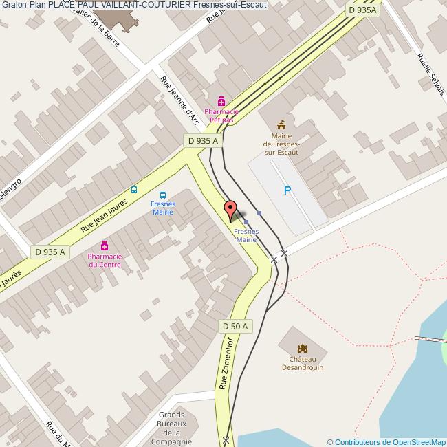 Place PAUL VAILLANT-COUTURIER Fresnes-sur-Escaut