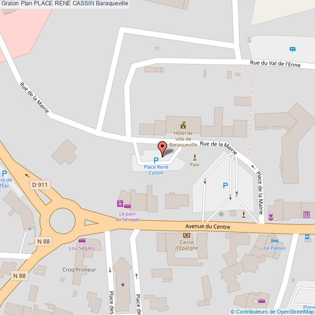 Place RENÉ CASSIN Baraqueville