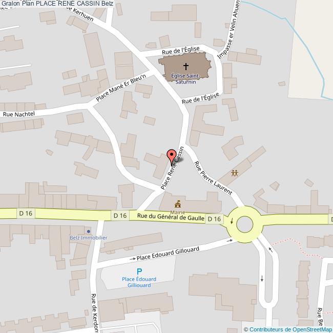 Place RENÉ CASSIN Belz