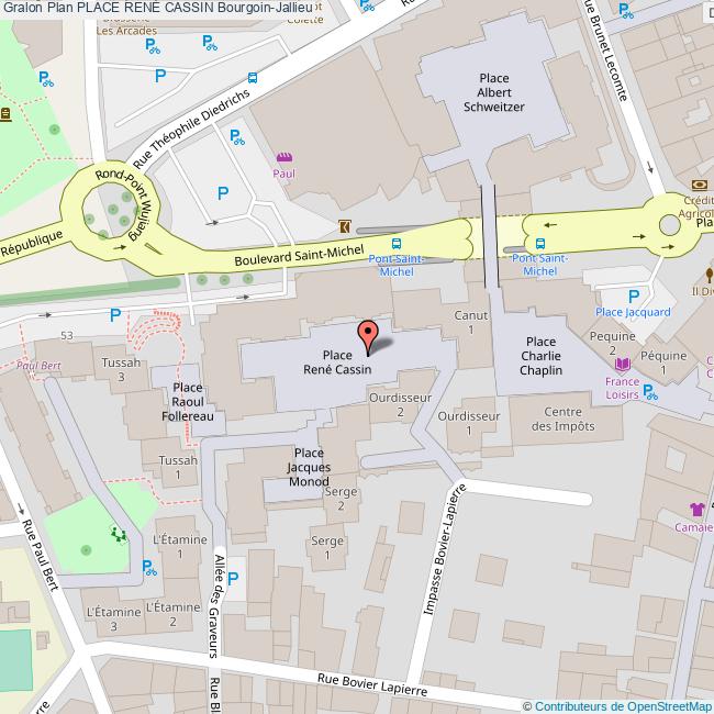 Place RENÉ CASSIN Bourgoin-Jallieu