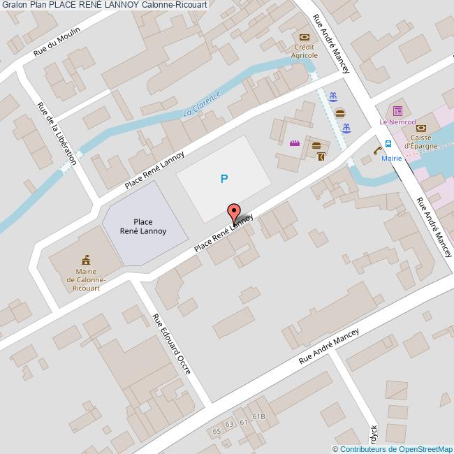Place RENÉ LANNOY Calonne-Ricouart