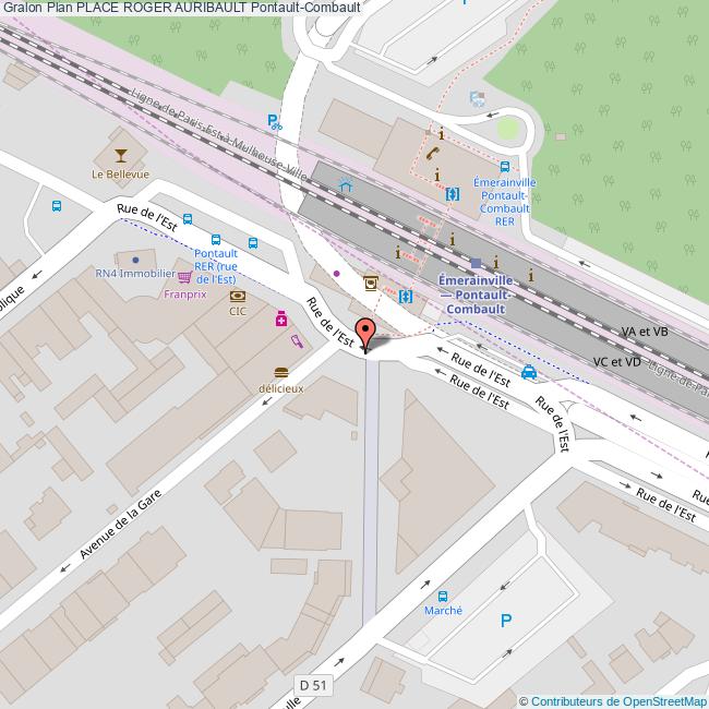 Place ROGER AURIBAULT Pontault-Combault