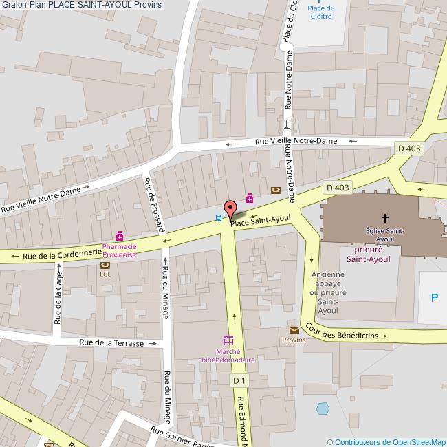 Place SAINT-AYOUL Provins