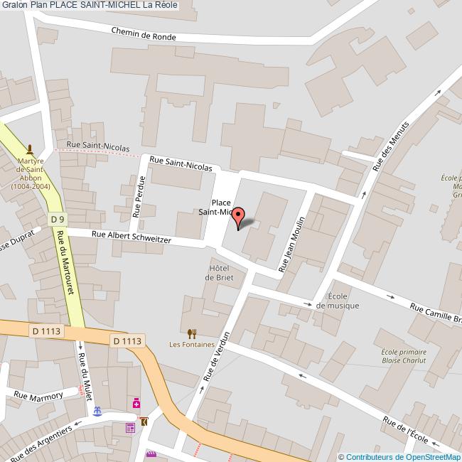 Place SAINT-MICHEL La Réole