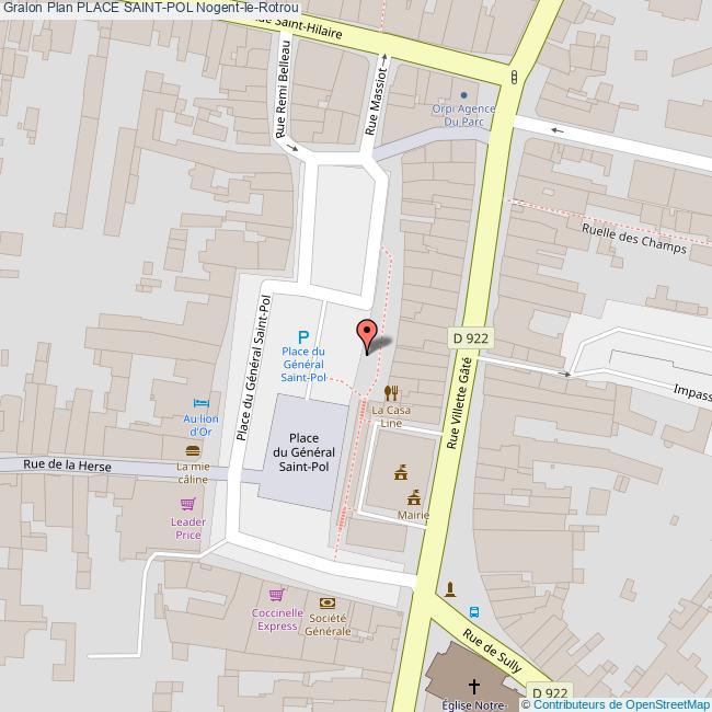 Place SAINT-POL Nogent-le-Rotrou