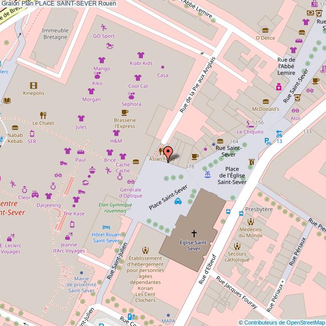 Place SAINT-SEVER Rouen