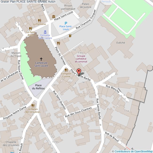 Place SAINTE-BARBE Autun
