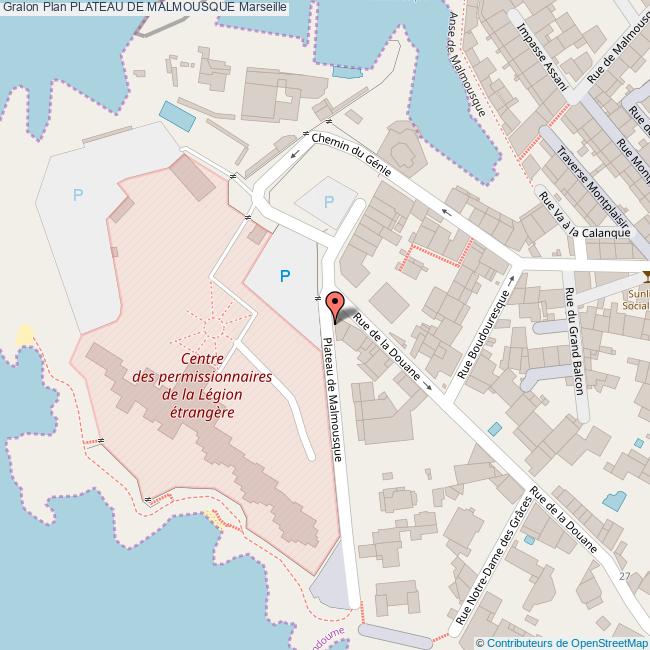 Plateau de MALMOUSQUE Marseille