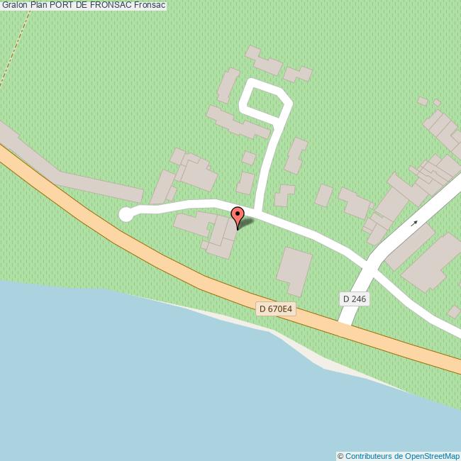 Port de FRONSAC Fronsac