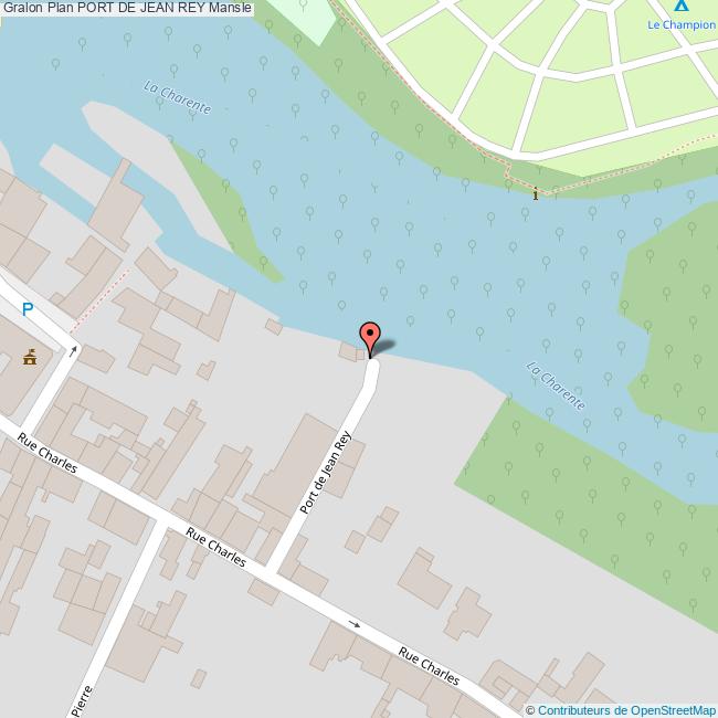 Port de JEAN REY Mansle