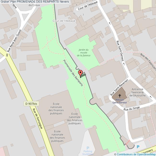 Promenade des REMPARTS Nevers