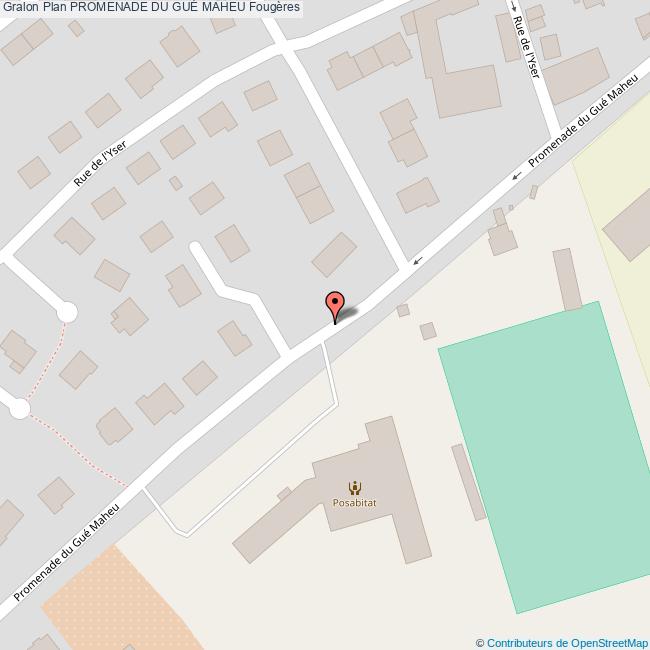 Promenade du GUÉ MAHEU Fougères