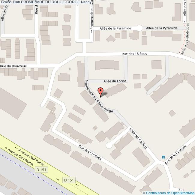 Promenade du ROUGE-GORGE Nandy