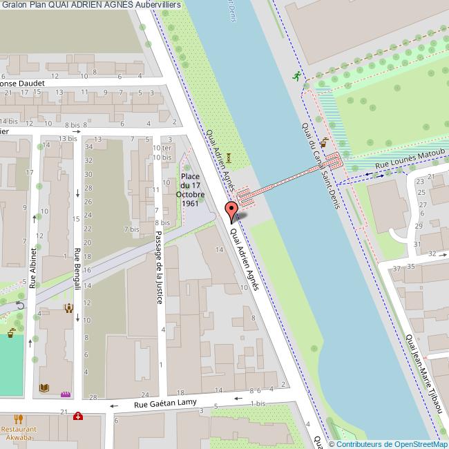 Quai ADRIEN AGNÈS Aubervilliers