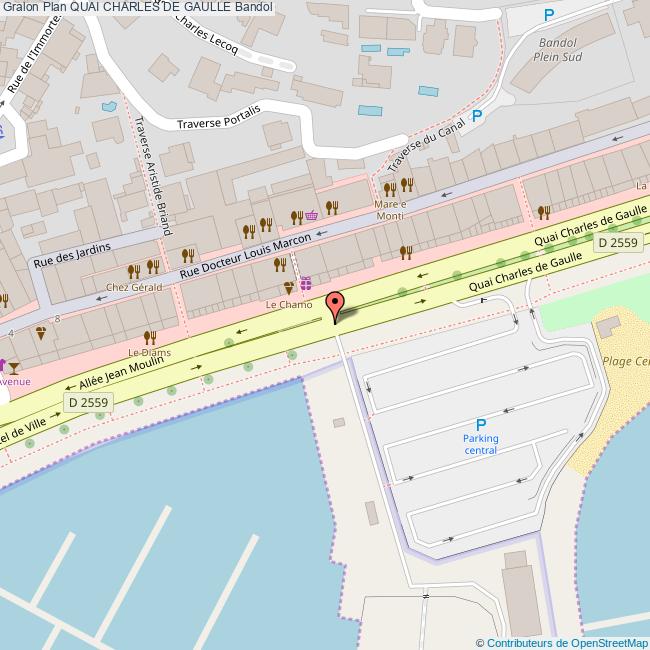 Quai CHARLES DE GAULLE Bandol