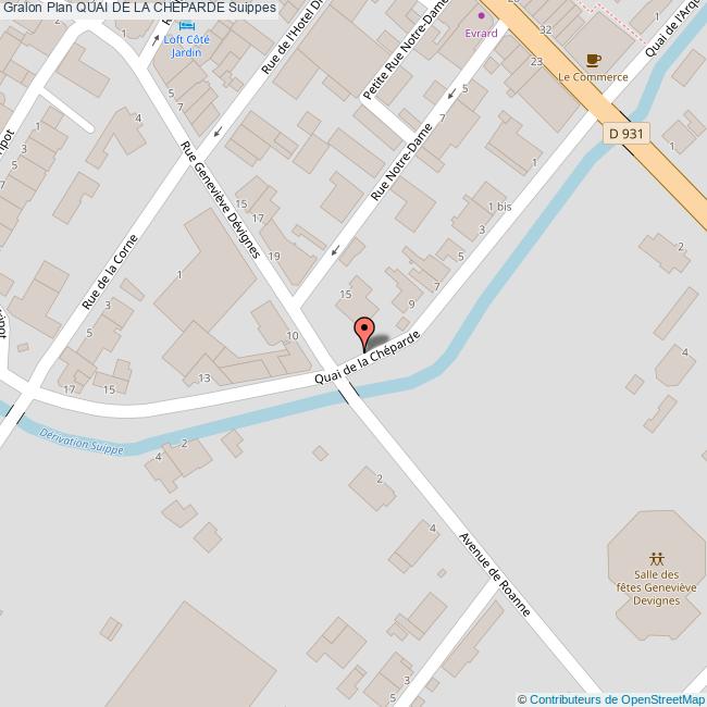 Quai de la CHEPARDE Suippes