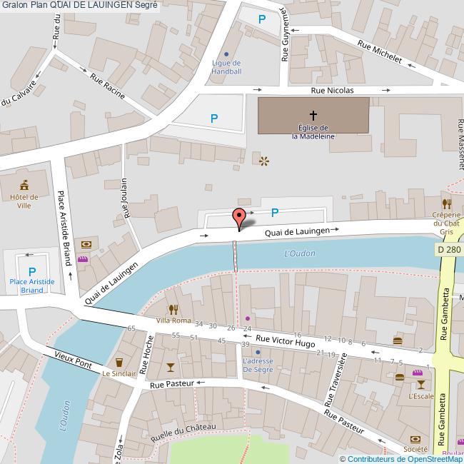 Quai de LAUINGEN Segré