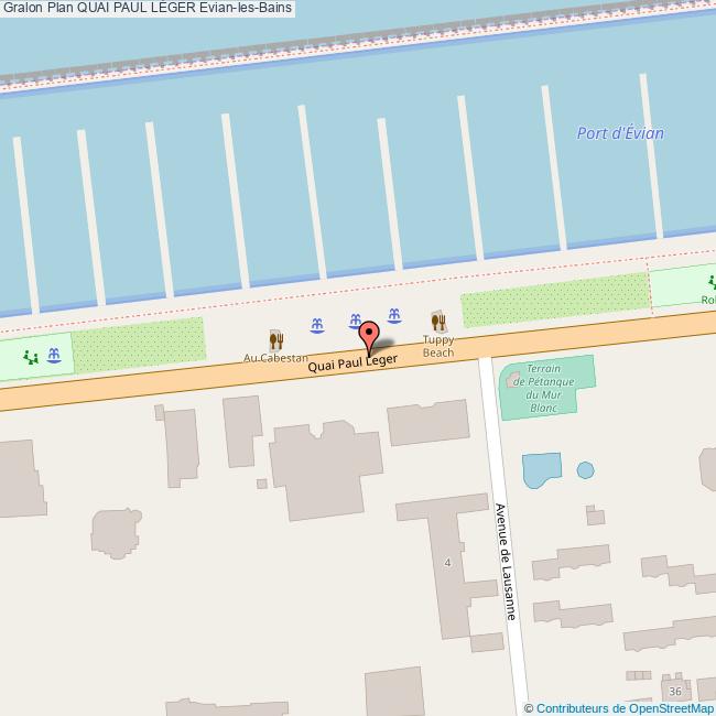 Quai PAUL LÉGER Evian-les-Bains