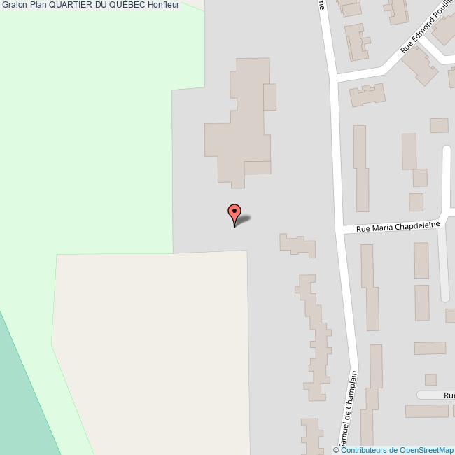 Quartier du QUÉBEC Honfleur