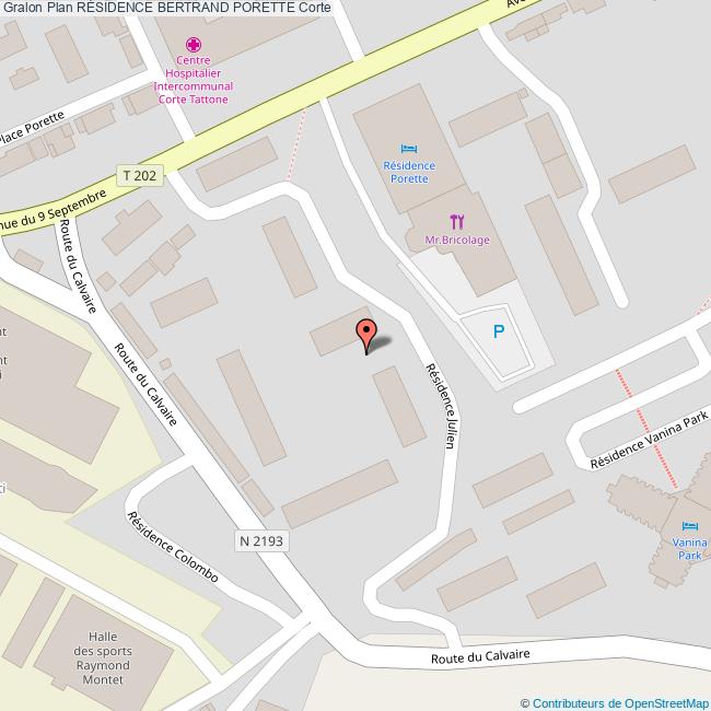 Résidence BERTRAND PORETTE Corte