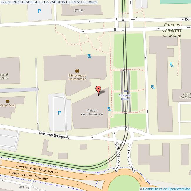 Résidence les JARDINS DU RIBAY Le Mans